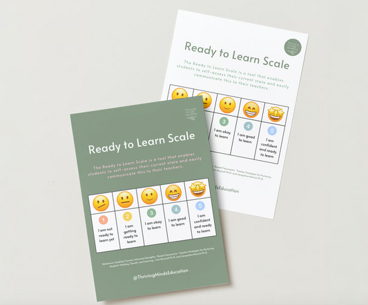 Ready to Learn Scale: Digital Download – Thriving Minds Education